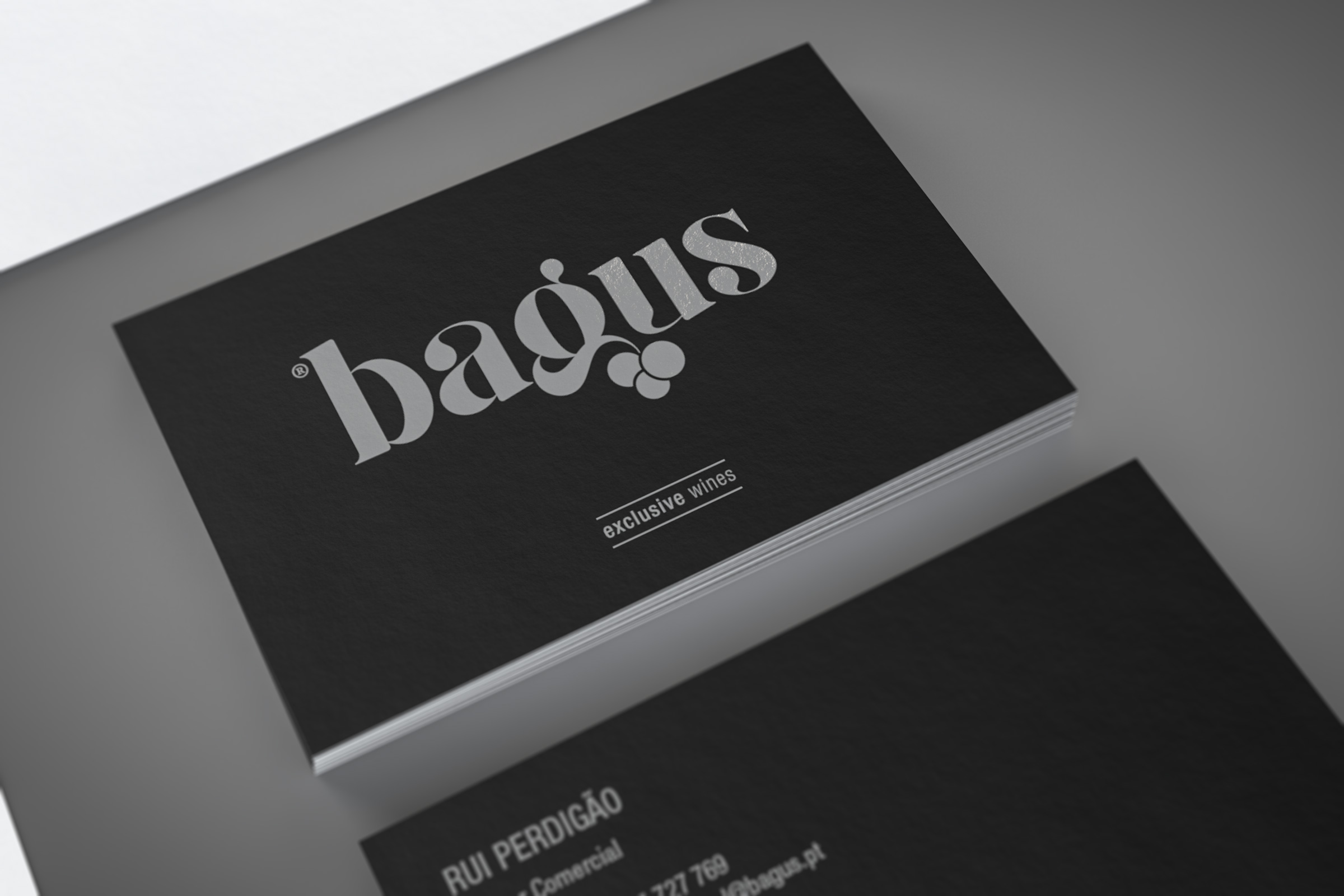 Identidade Bagus - Exclusive Wines | Luis Bordalo - Designer de Comunicação