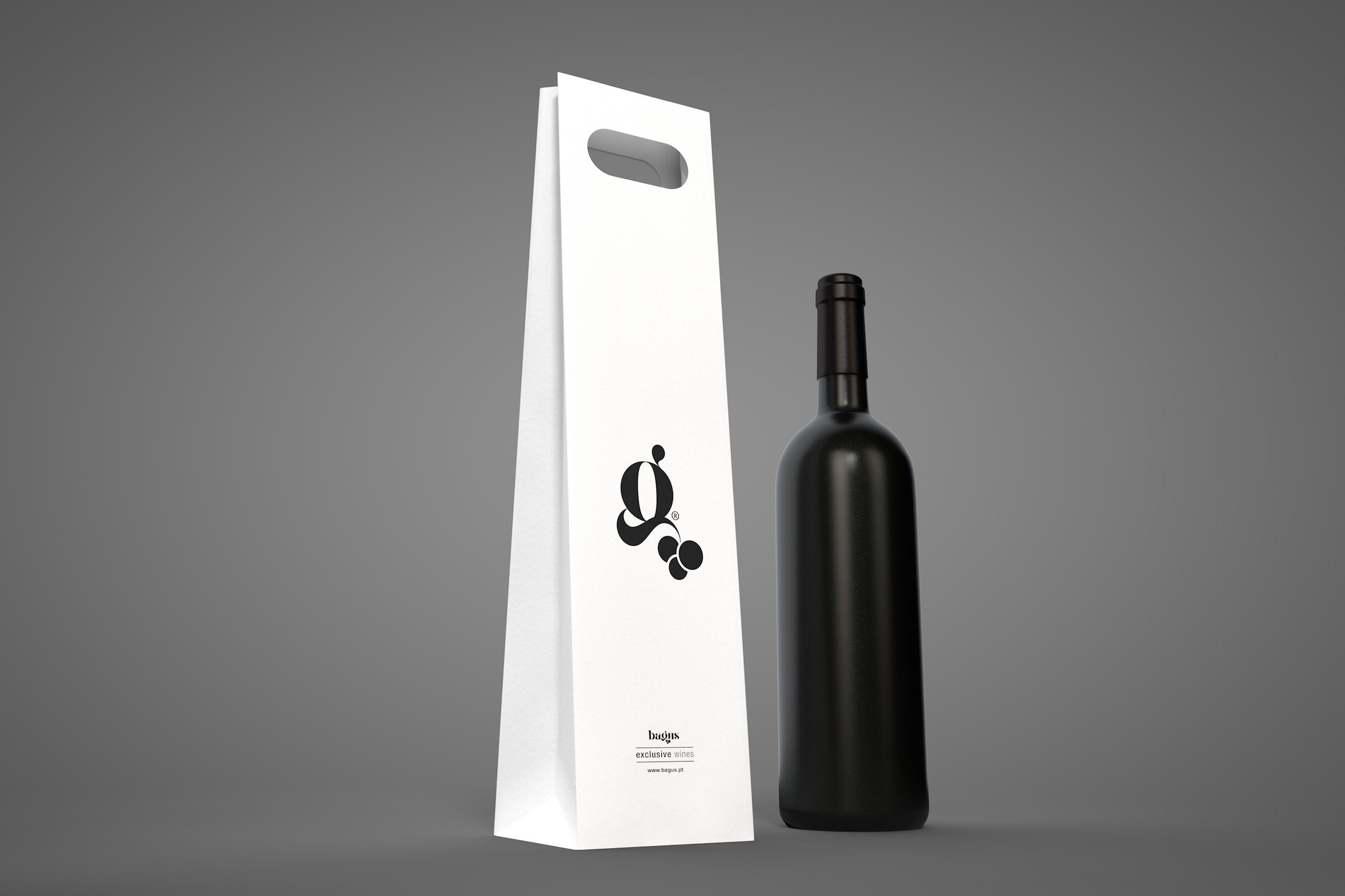 Identidade Bagus - Exclusive Wines | Luis Bordalo - Designer de Comunicação